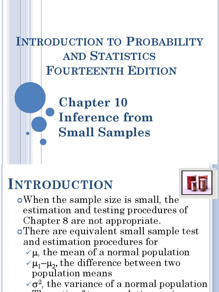 Lecture 10 | PDF | P Value | Standard Deviation