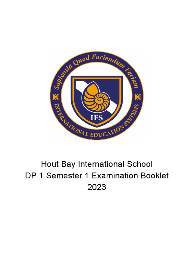 DP 1 Exam Guide: Semester 1 2023 | PDF | Reading Comprehension