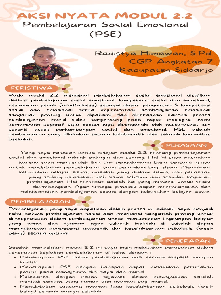 Aksi Nyata Modul 2.2 Radistya Himawan | PDF