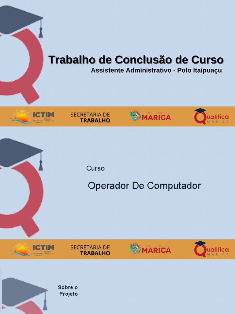 Projeto Base Do TCC | PDF | Microsoft Excel | Microsoft