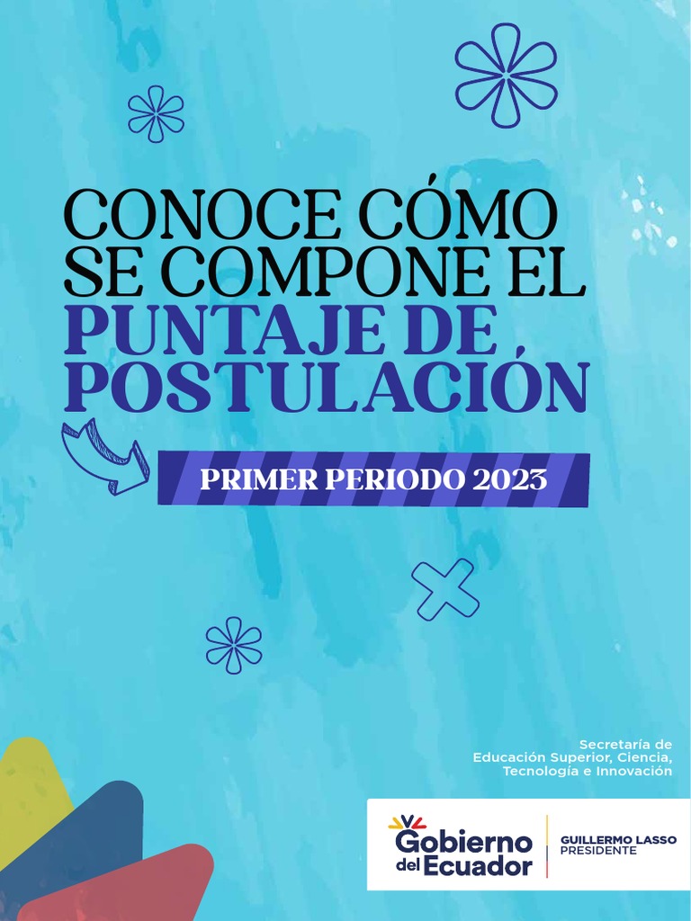 Puntaje Postulacion | PDF | Universidad | Educación más alta