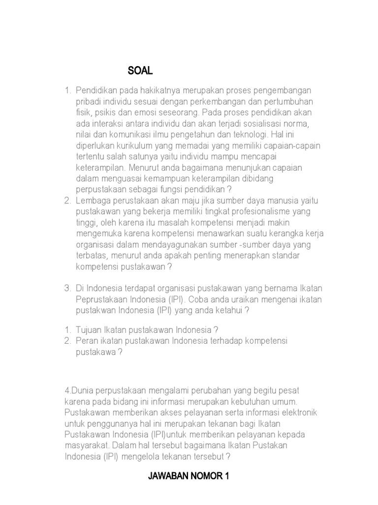 Tugas 2 Pust 4207 | PDF