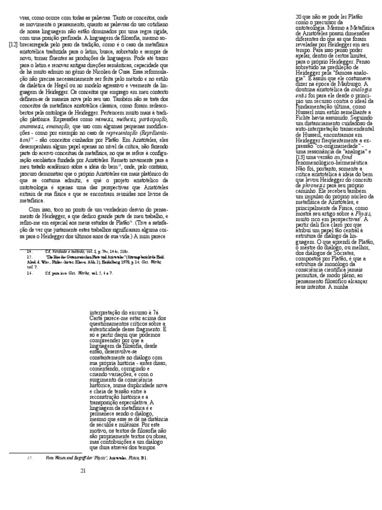 Verdade e Metodo II 10 100 | PDF | Aristóteles | Science