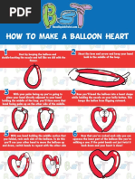 Balloon Modeling Kit Instruction Sheet | PDF