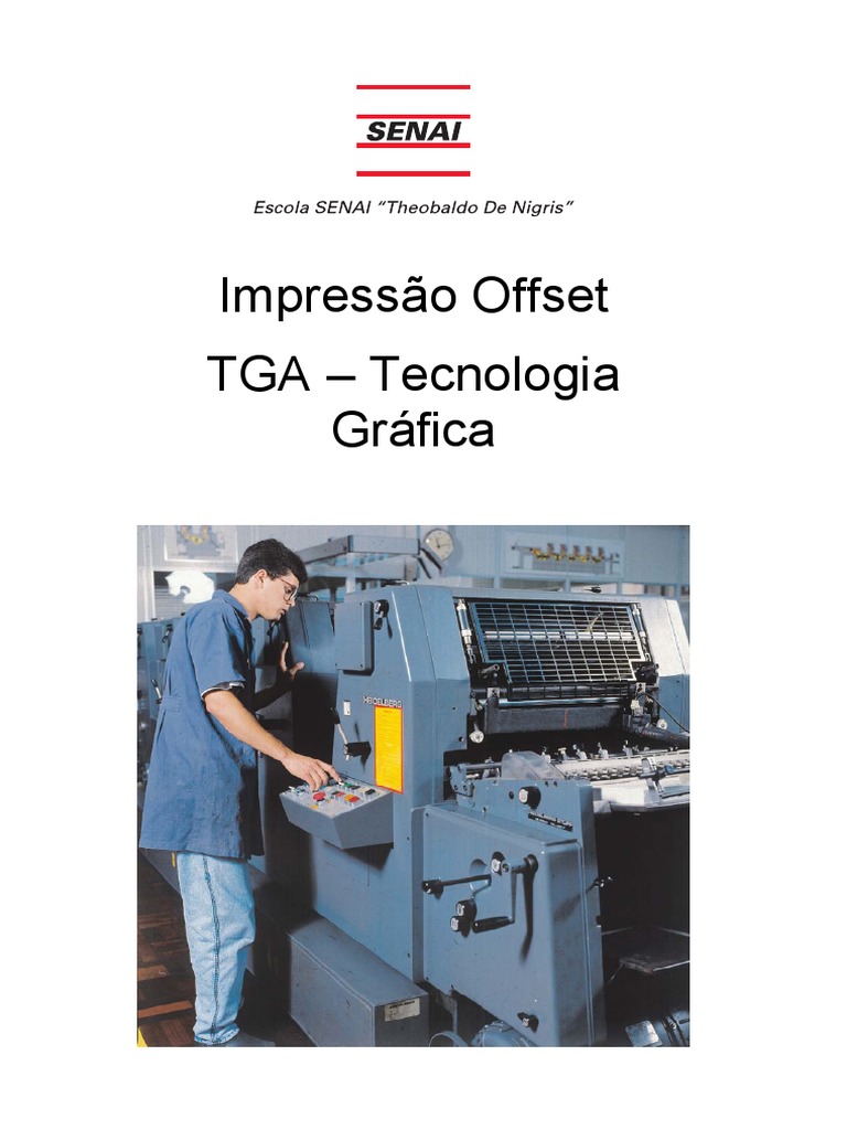 Impressão Offset TGA Tecnologia Gráfica | PDF | Impressão | Tinta