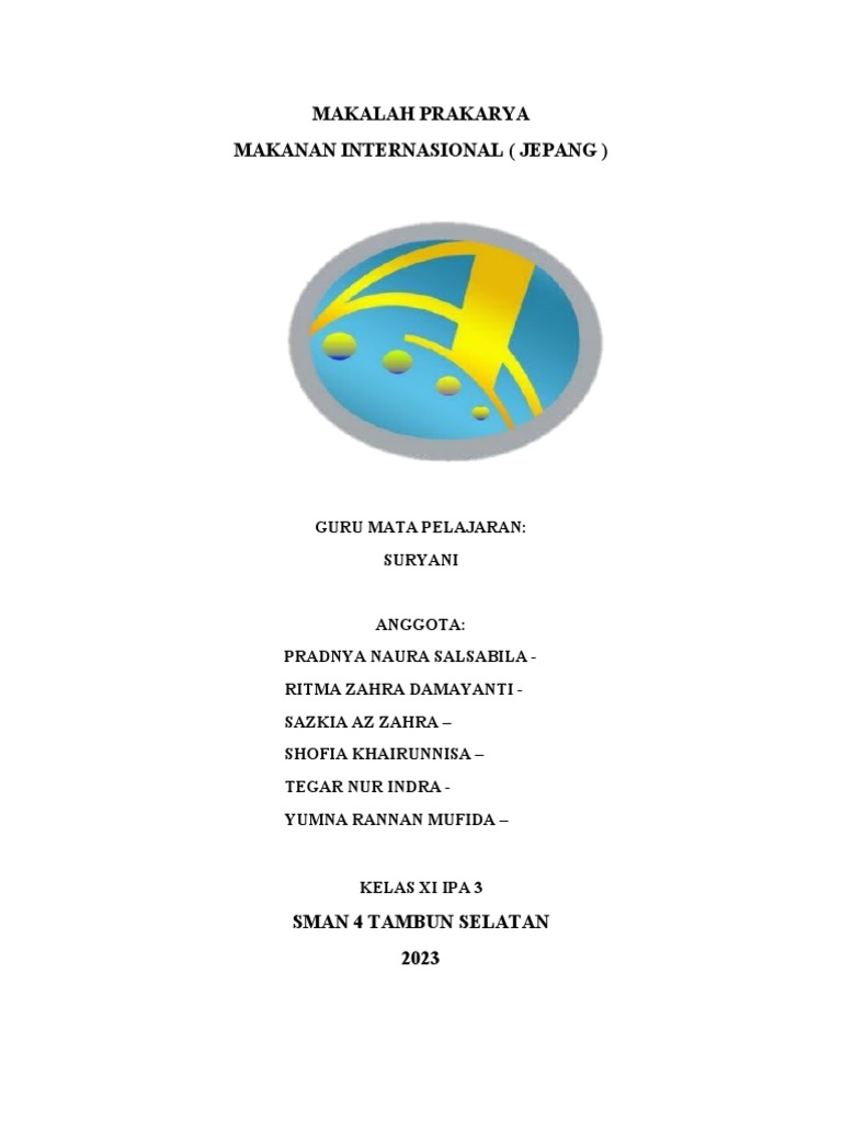 Makalah Prakarya | PDF