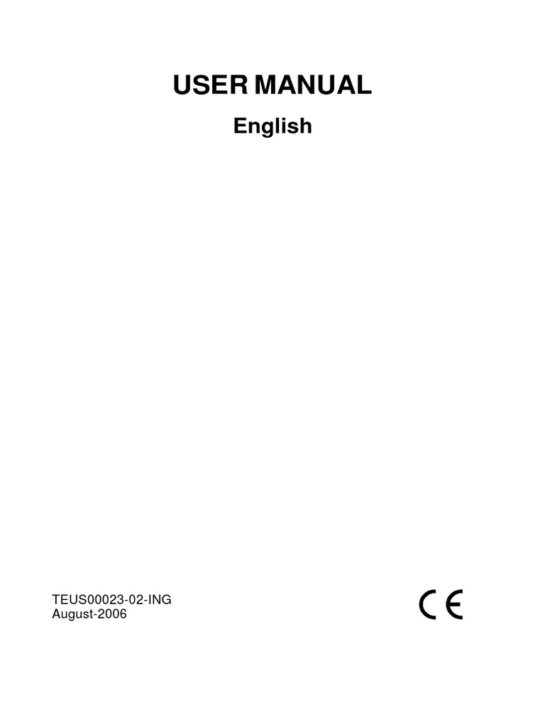 User Manual | PDF | Technology & Engineering