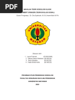 Makalah Teori-Teori Sosial | PDF | Ilmu Sosial | Filsafat