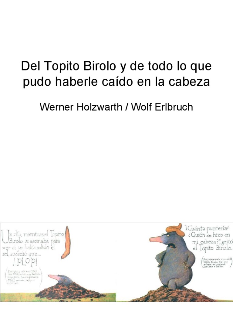 El Topito Birolo y su aventura | PDF