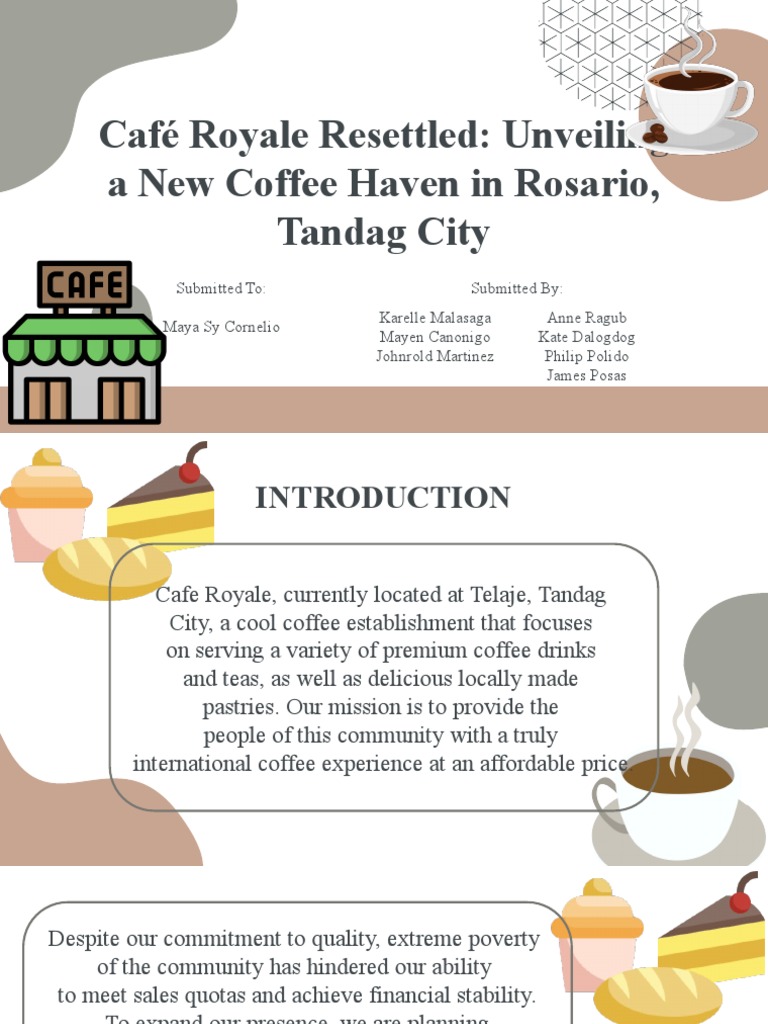 Cafe Royale | PDF | Coffeehouse | Coffee