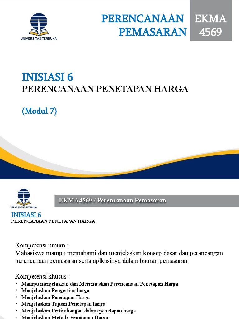 07 - Inisiasi 6 - EKMA4569 | PDF