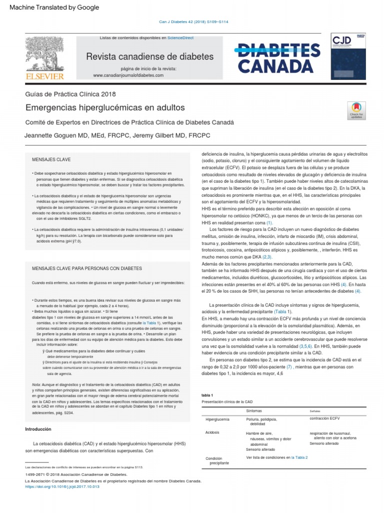 Ch15 Hyperglycemic Emergencies in Adults | PDF | Diabetes | Endocrino