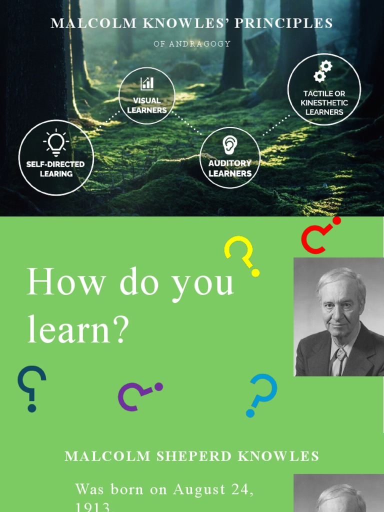 Malcolm Five Principles of Andragogy | PDF Malcolm Five Principles of Andragogy | PDF