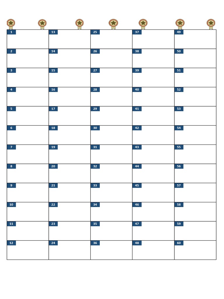 Plantilla Rifa 100 Numeros Excel | PDF