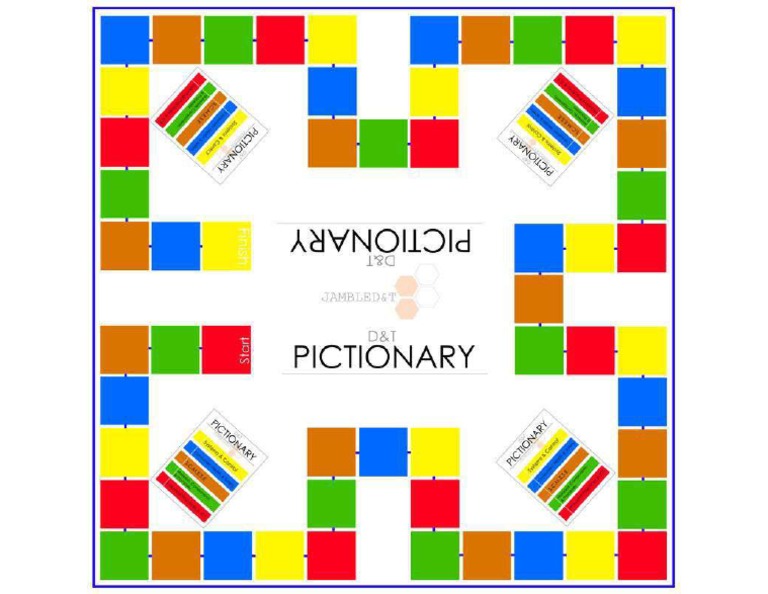Tablero Pictionary PDF | PDF