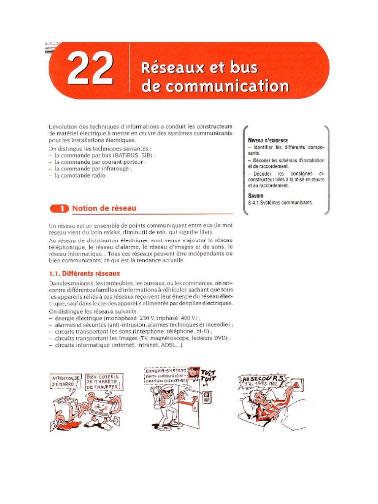 Cours22 Reseau Et Bus de Communication | PDF