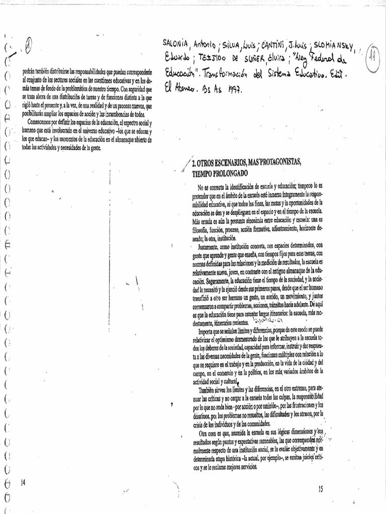 Educacion Formal y No Formal | PDF