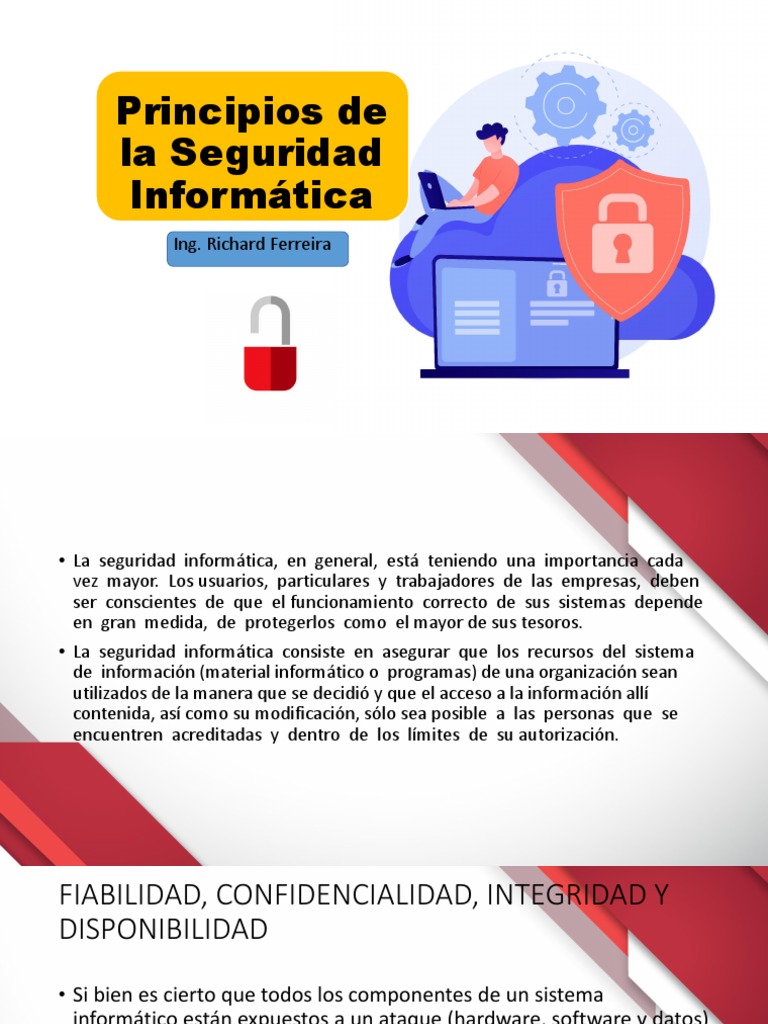 Principios Basicos de La Seguridad Informatica | Descargar gratis PDF | Criptografía de clave ...