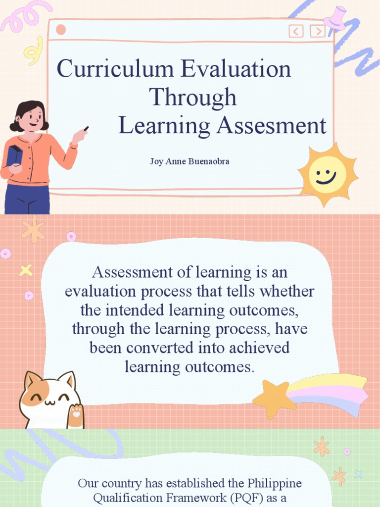 Curriculum Evaluationthrough Learning Assessment | PDF | Educational Assessment | Learning