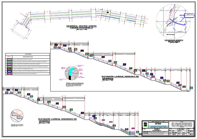 Plano de Graderías-Gr-01 | PDF