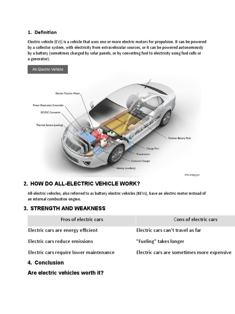 Materi Electric Vehicle | PDF