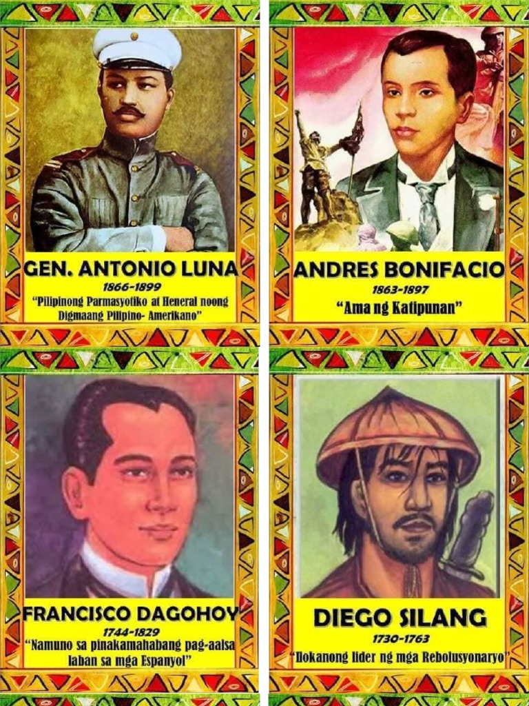 Mga Bayani NG Pilipinas | PDF