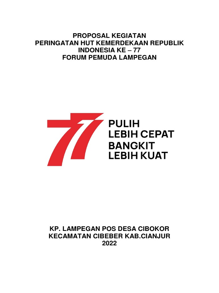 Proposal 17 Agustus | PDF