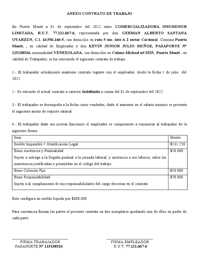 ANEXO DE TRABAJO Kevin | PDF