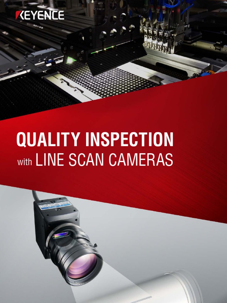 Quality Inspection: Line Scan Cameras | PDF | Camera | Camera Lens