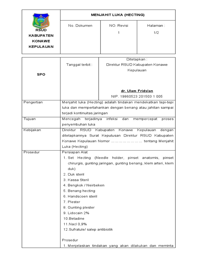 SPO HECTING LUKA | PDF