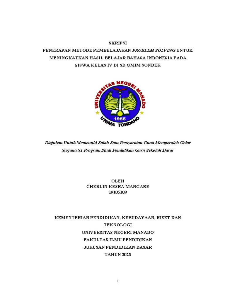 Peningkatan Hasil Belajar Bahasa Indonesia | PDF
