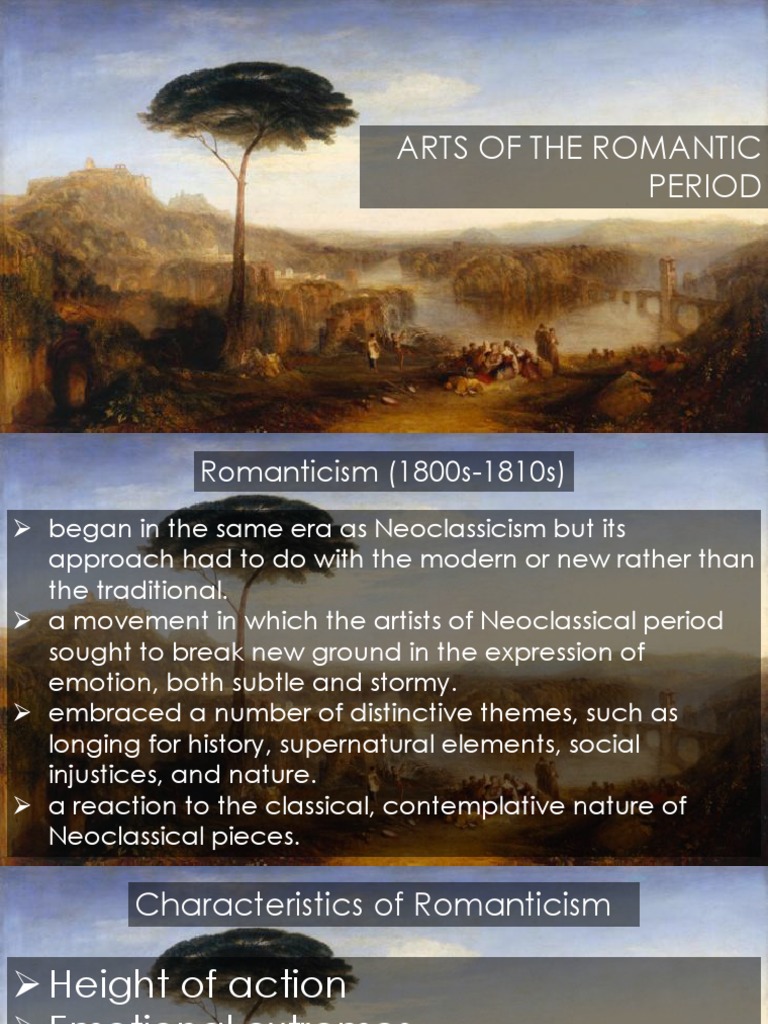 Arts of The Romantic Period | PDF