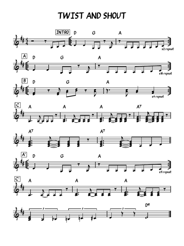 Twist and Shout | PDF