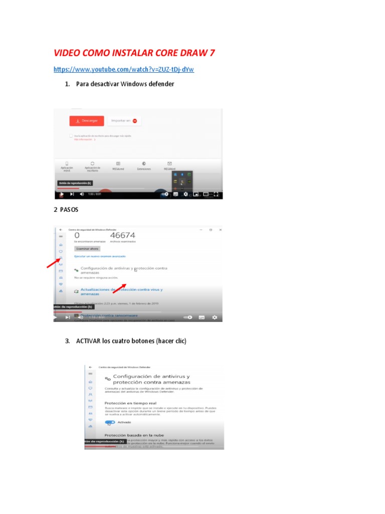 Instalar y Activar Corel Draw 7 | PDF