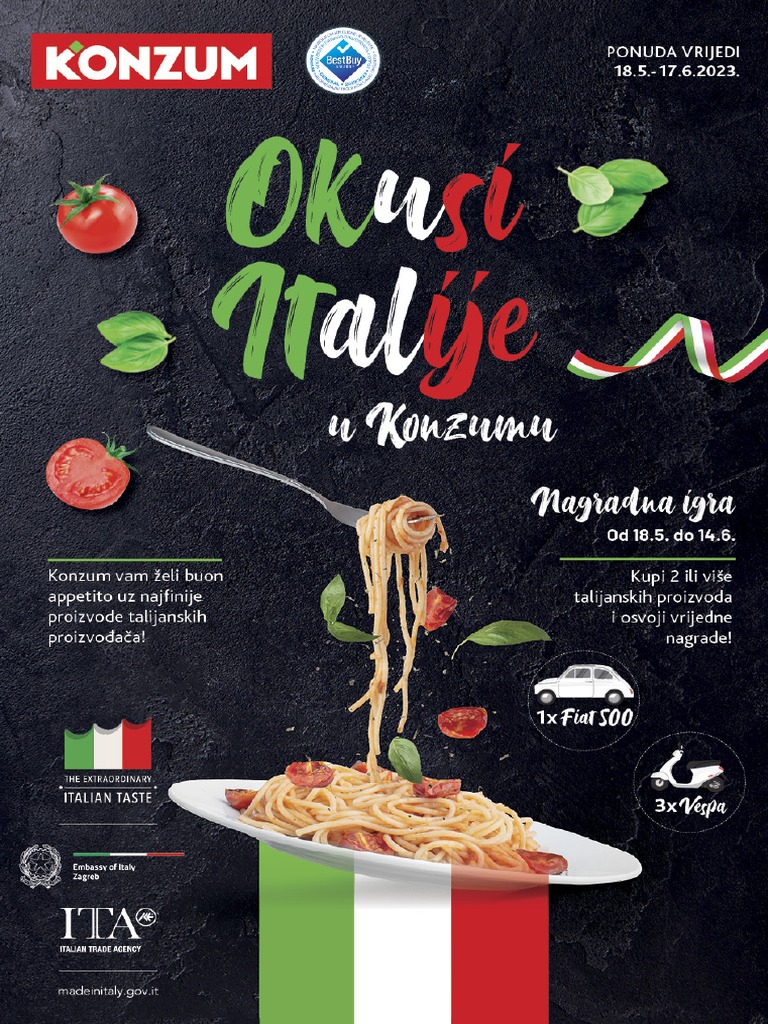 Okusi Italije U Konzumu | PDF