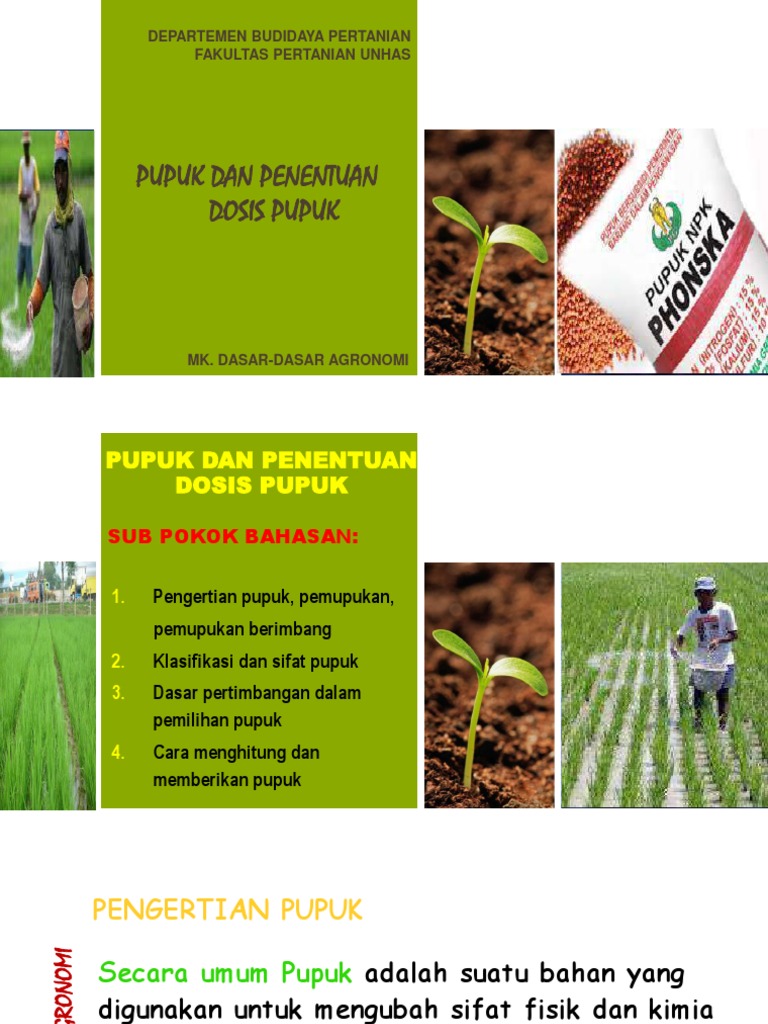 Mg-5 Pupuk-Dan-Penentuan-Dosis-Pupuk Katriani 36479 0 | PDF