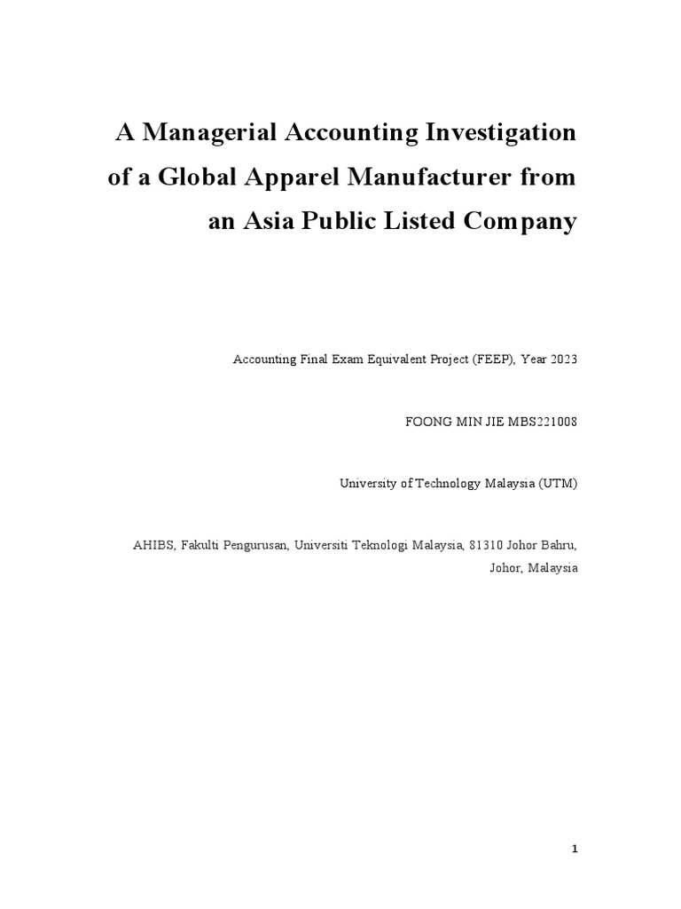 Accounting FEEP | PDF | Career & Growth