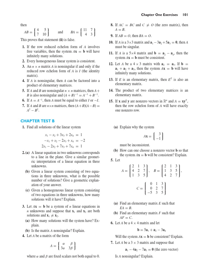Chapter - 1 Test | PDF