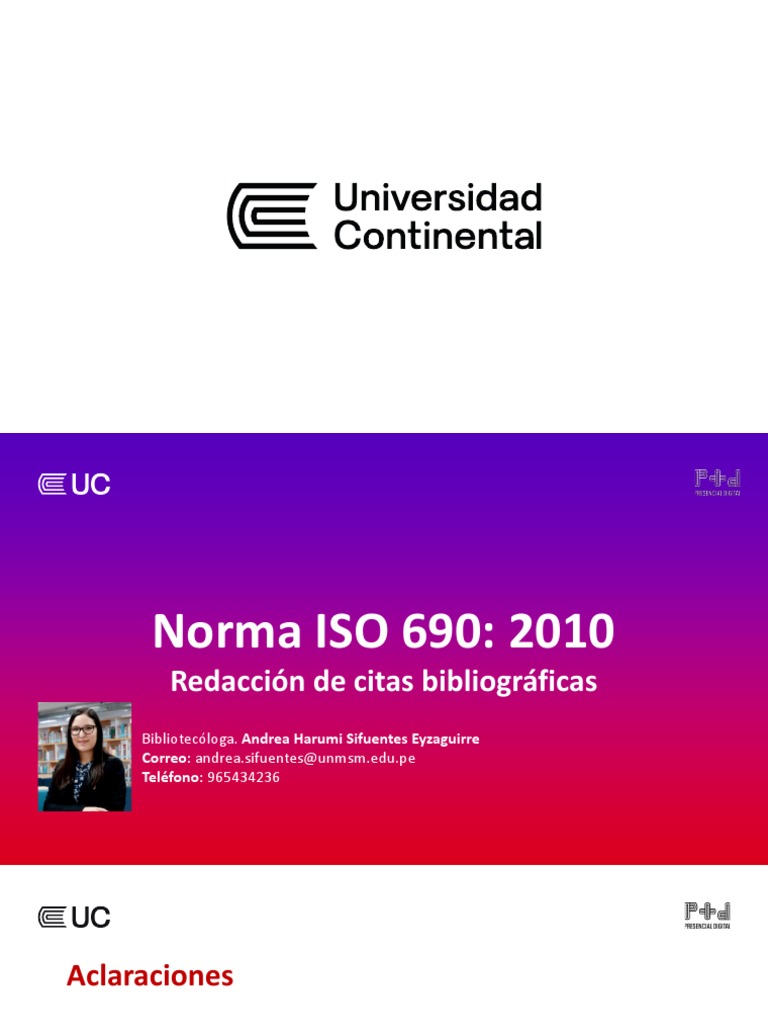 2022 - Elaboración de Citas Con ISO 690 2010 | PDF | Citación | Agua