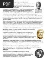 Qué Es Arjé | PDF | Filosofía griega antigua | Epistemología