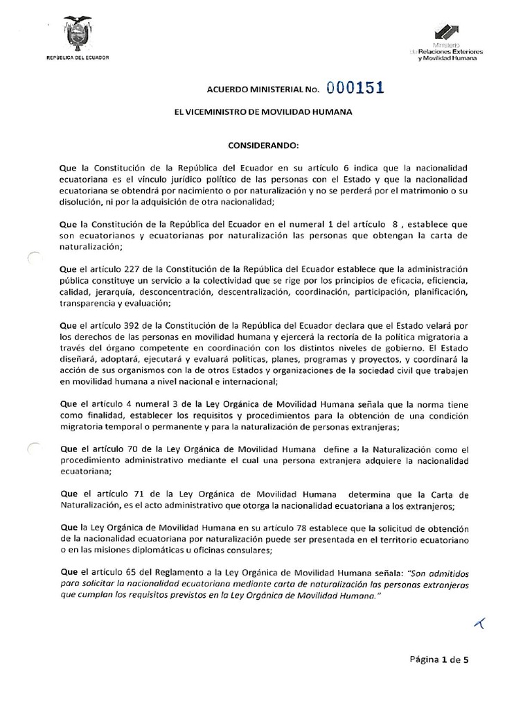 Acuerdo 000151 | PDF