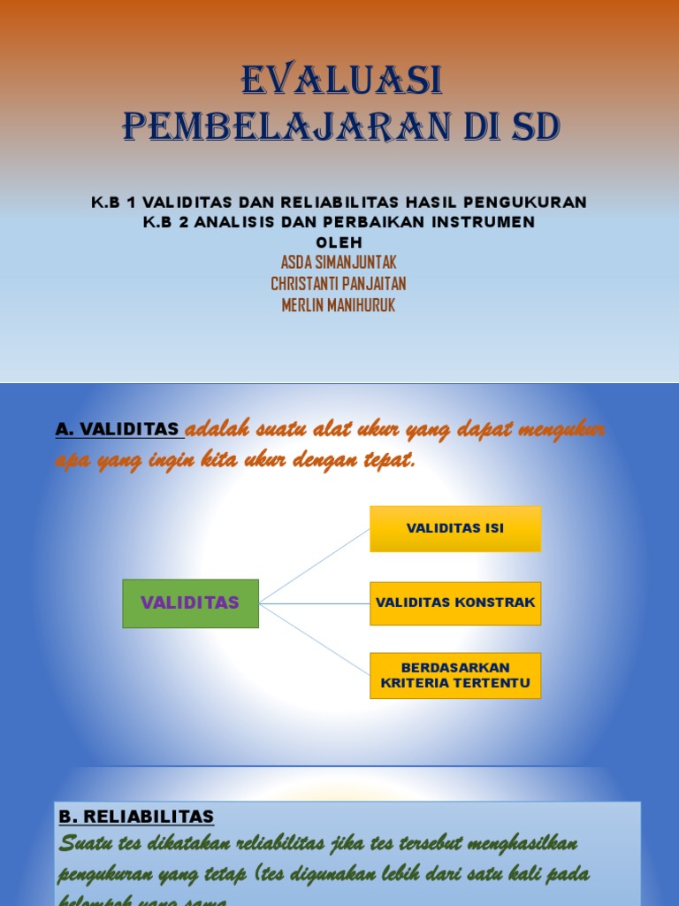 MODUL 5 EVALUASI PEMBELAJARAN Di SD | PDF MODUL 5 EVALUASI PEMBELAJARAN Di SD | PDF