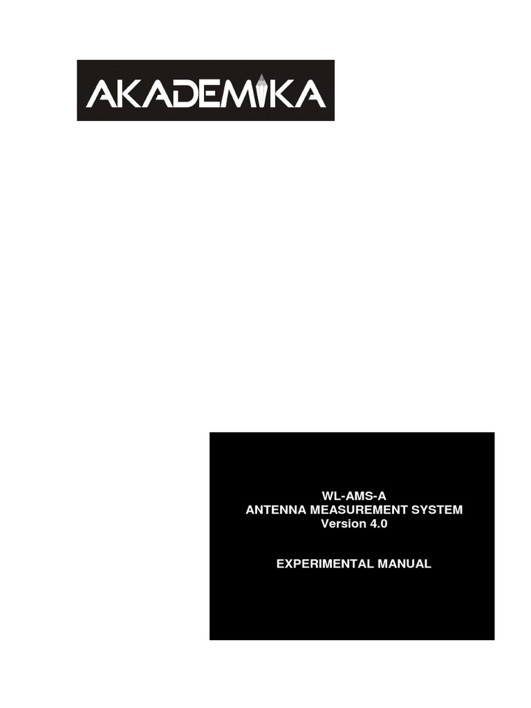 Ams A Version 4 0 Pdf Antenna Radio Radar