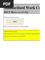 A4 Leader Standard Work Template | PDF