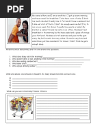 Restaurant Menu Reading Practice | PDF | Lunch | Soup