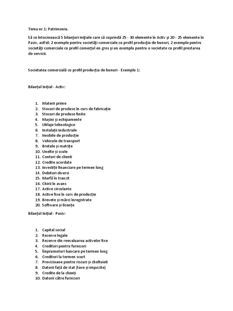 Proiect Contabilitate Mihalciuc Vladut Cosmin | PDF