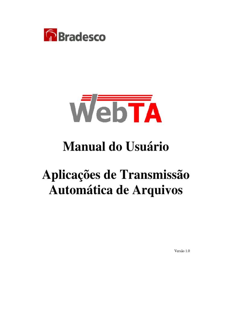Manual de Transmissão Automática WebTA | PDF | Serviço de internet ...