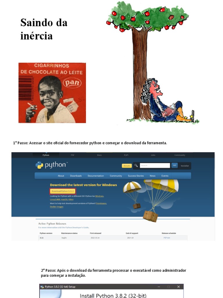Explicacao de Instalacao Python e Pycharm | PDF