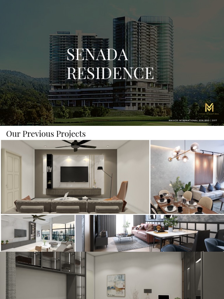 Senada Residence Design Brochure | PDF