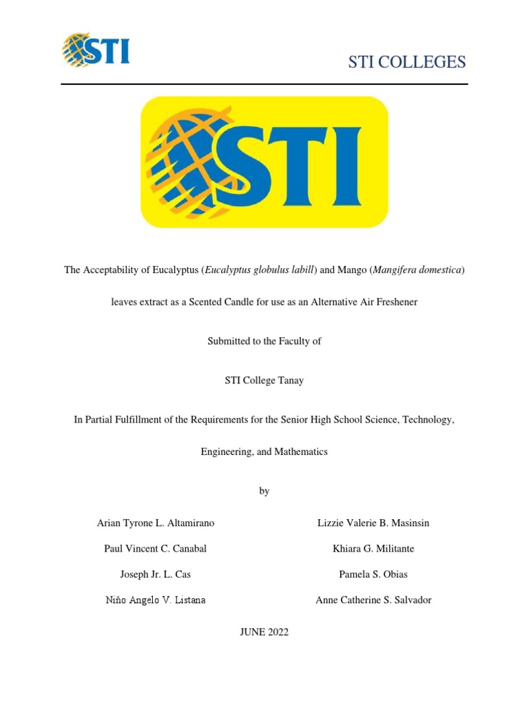 MANUSCRIPT | PDF | Essential Oil | Mango